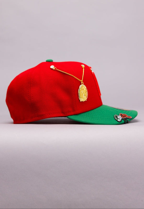 NEW ERA EXCLUSIVE 59FIFTY RED/GREEN 2026 WBC MEXICO TWO TONE