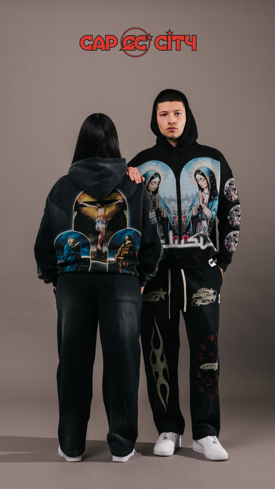 NEW ERA 9FIFTY A-FRAME BLACK ATLANTA BRAVES SNAPBACK W/ MASCOT SIDE PA